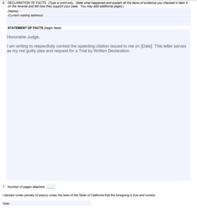 Trial By Written Declaration: Request It, Write It, Win It | Best Online Traffic School