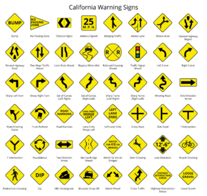 All California Road Signs And Their Meanings | Best Online Traffic School